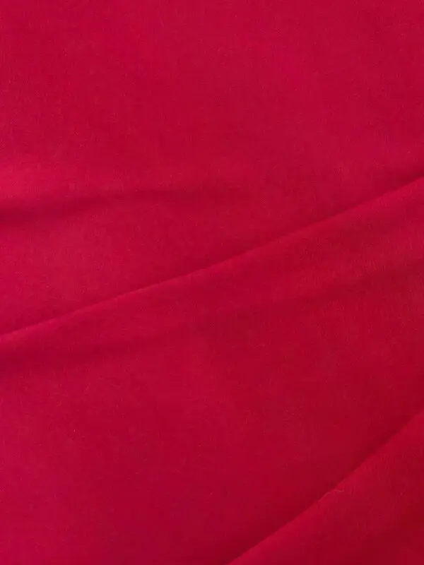 NISSA Pleated Midi Dress - Red