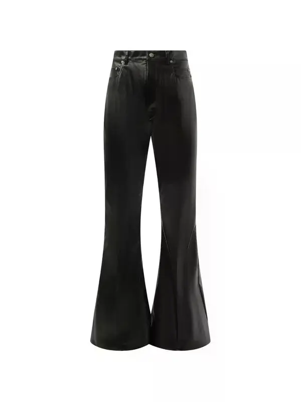 Rick Owens Flared Trousers - Black