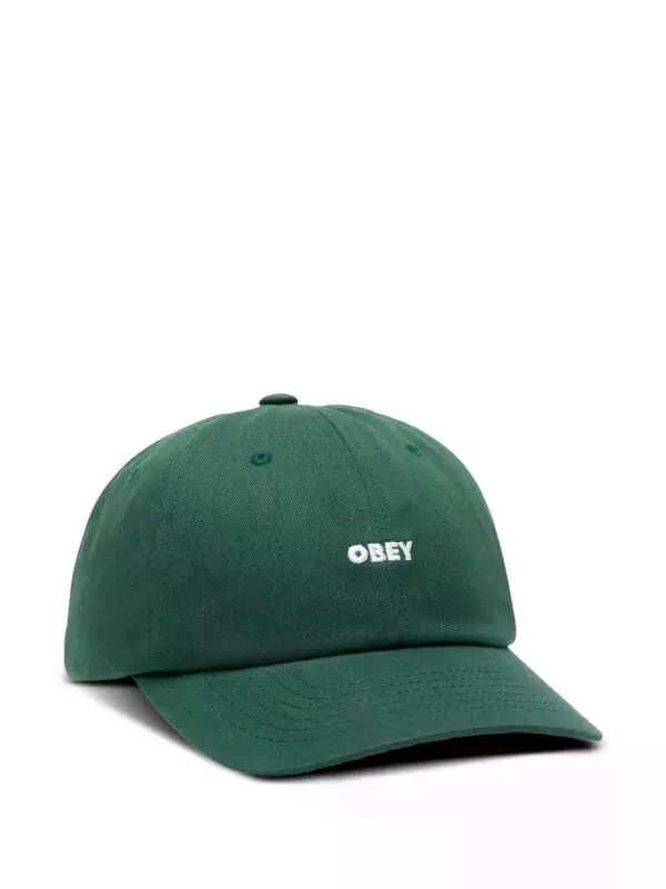 Obey Curved-brim Baseball Cap - Green