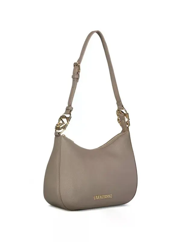 Moschino Chain Shoulder Bag - Neutrals