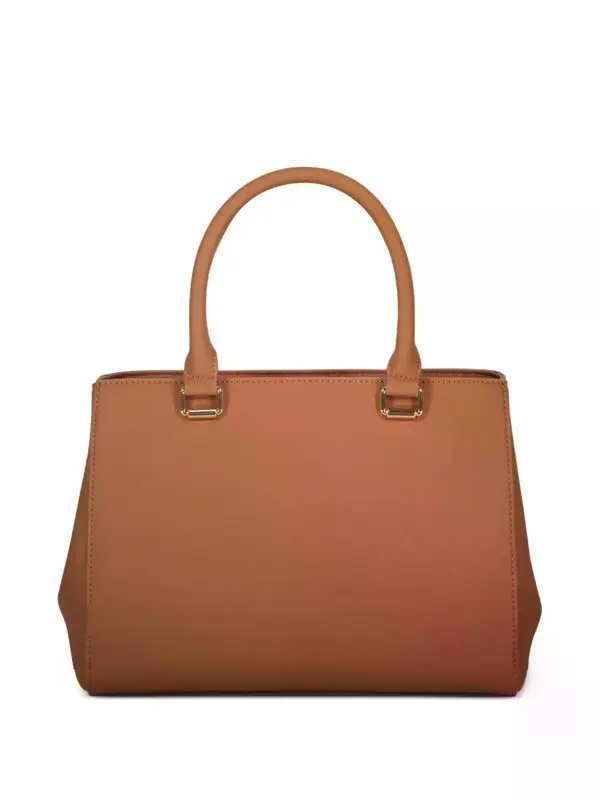 Moschino Logo Detail Tote - Neutrals