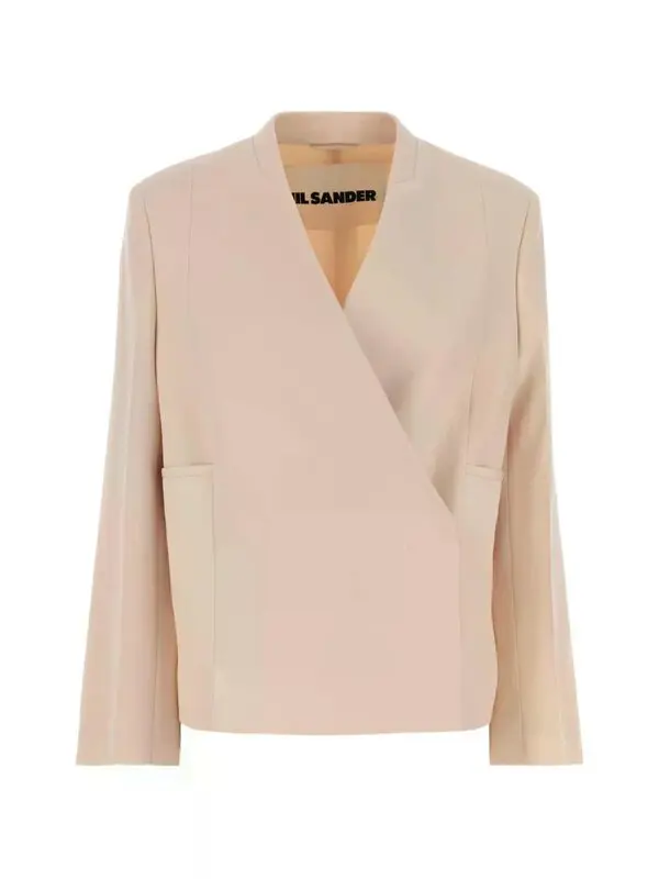JIL SANDER Wool Blazer - Neutrals