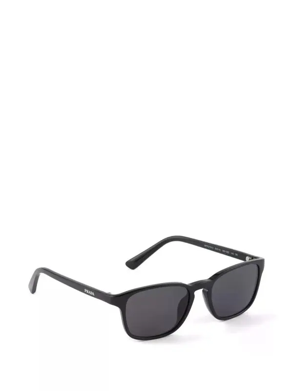 Prada Rectangle Frame Sunglasses - Black