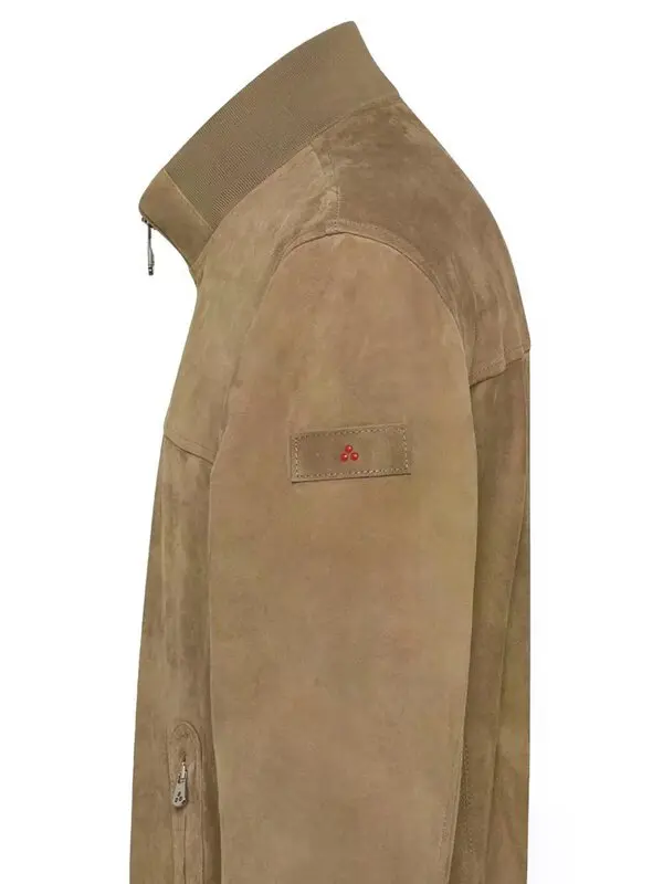 Peuterey Suede Jacket - Neutrals