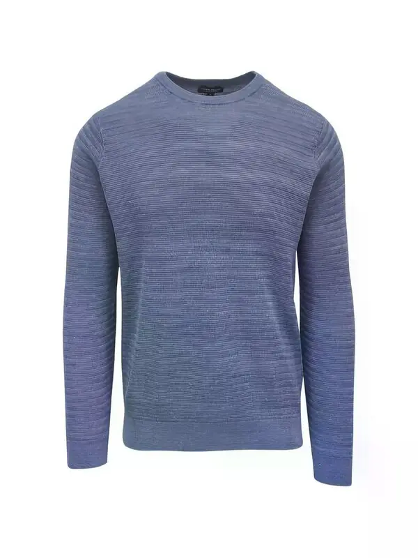 Peter Millar Rhodes Textured Sweater - Blue