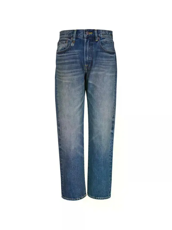 R13 Boyfriend Straight Leg Denim Trousers