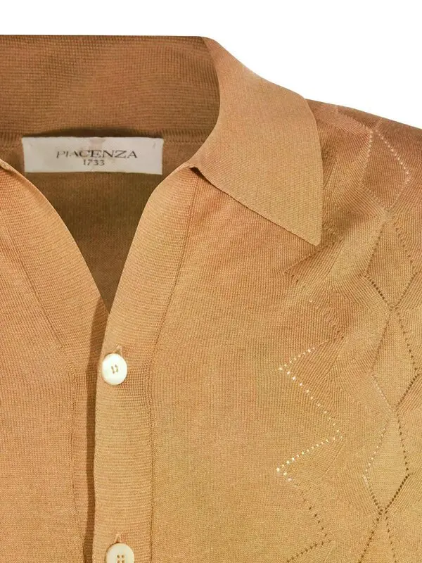 PIACENZA CASHMERE 1733 Patterned Button Shirt