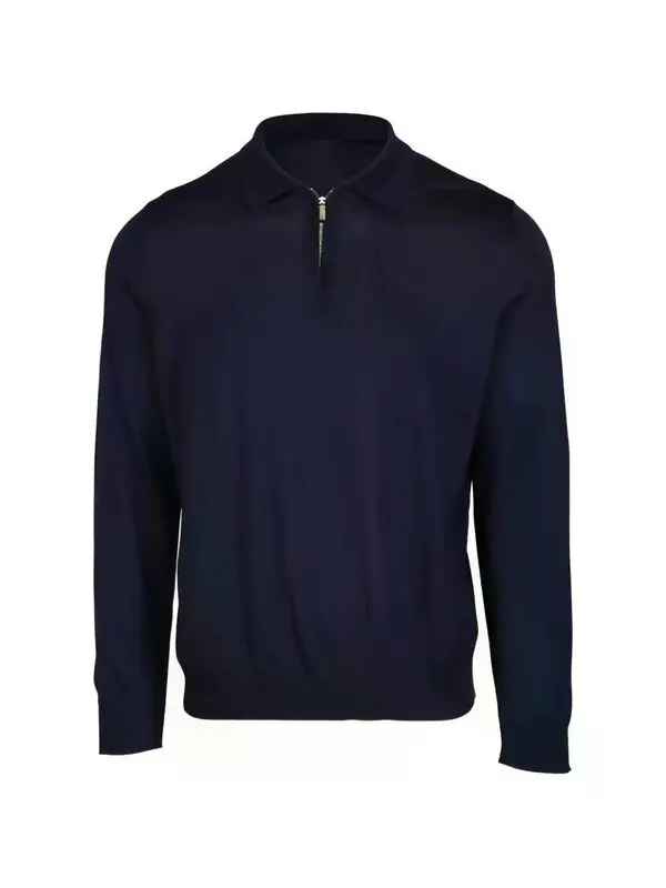 Colombo Quarter Zip-up Polo Shirt