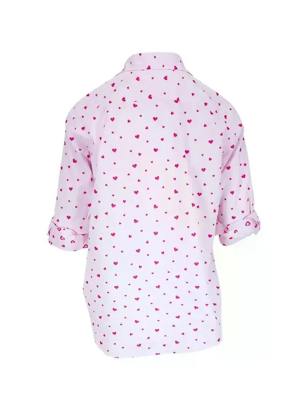 Frank & Eileen Eileen Heart-print Shirt