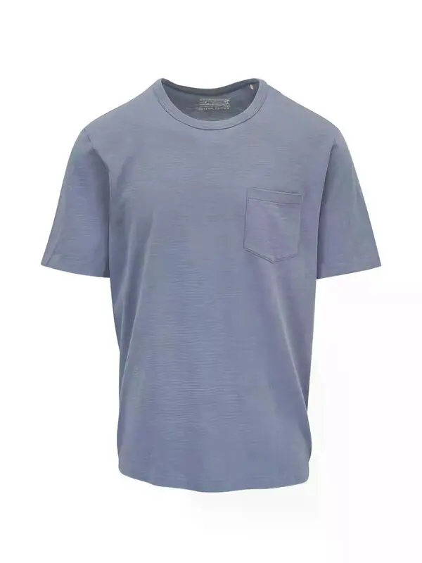 Faherty Brand Chest-pocket T-shirt - Blue