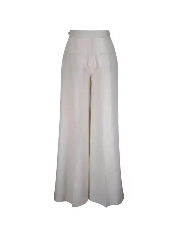 Kiton Buckle Wide Leg Trousers