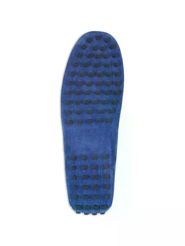 TOD'S Gommino Suede Loafers - Blue