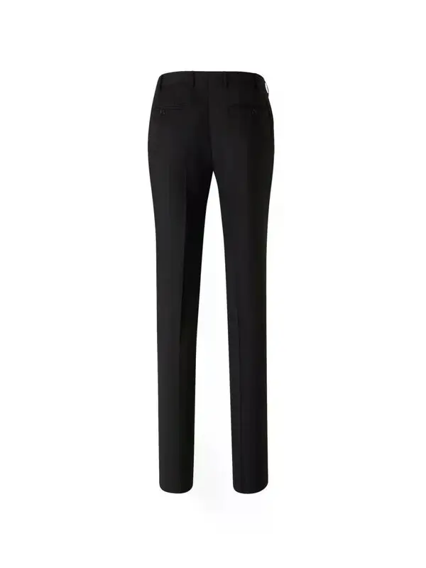 Canali Regular Fit Wool Trousers