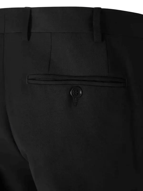 Canali Regular Fit Wool Trousers