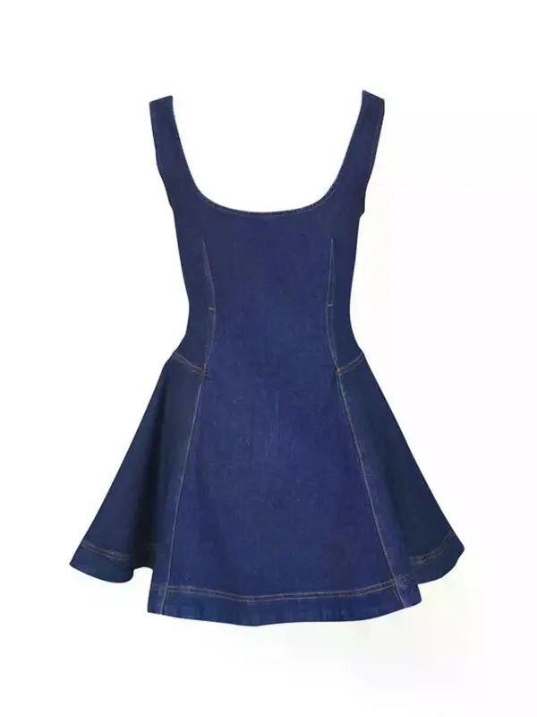 Simkhai Denim Mini Dress - Blue