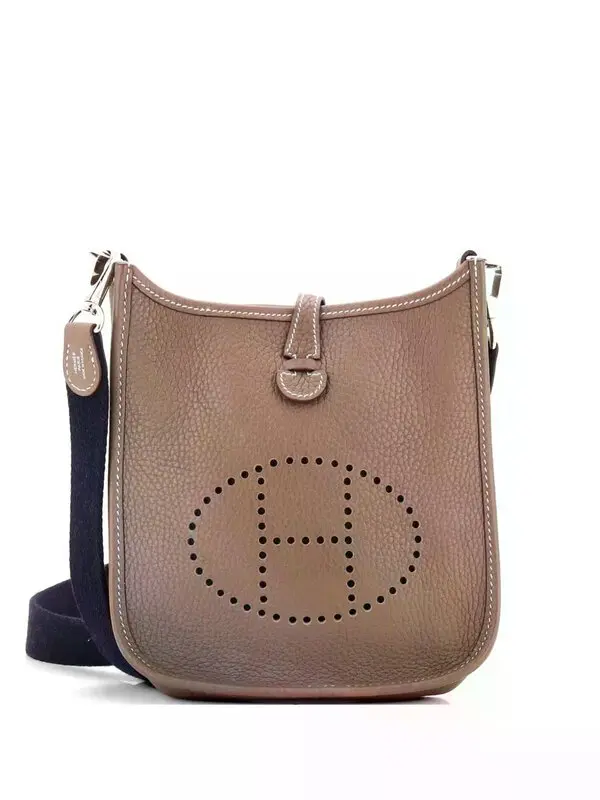 Hermès Evelyne Tpm Crossbody Bag Clemence Gen Iii - Grey