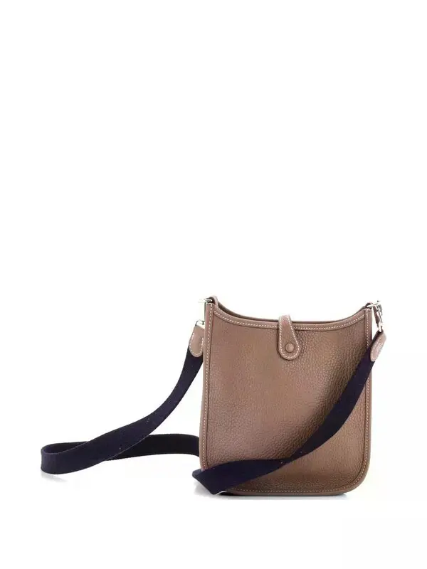 Hermès Evelyne Tpm Crossbody Bag Clemence Gen Iii - Grey