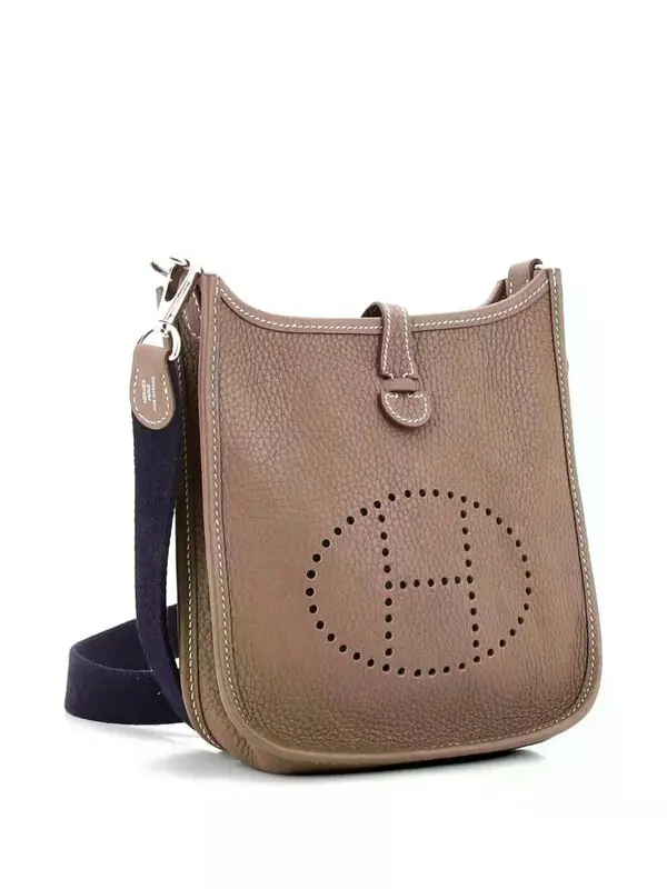 Hermès Evelyne Tpm Crossbody Bag Clemence Gen Iii - Grey