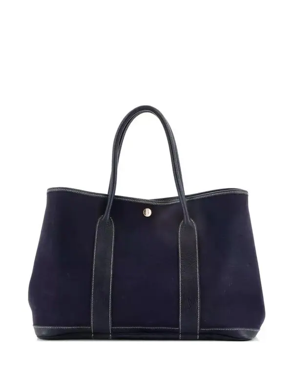 Hermès Garden Party 36 Tote Bag Toile And Leather