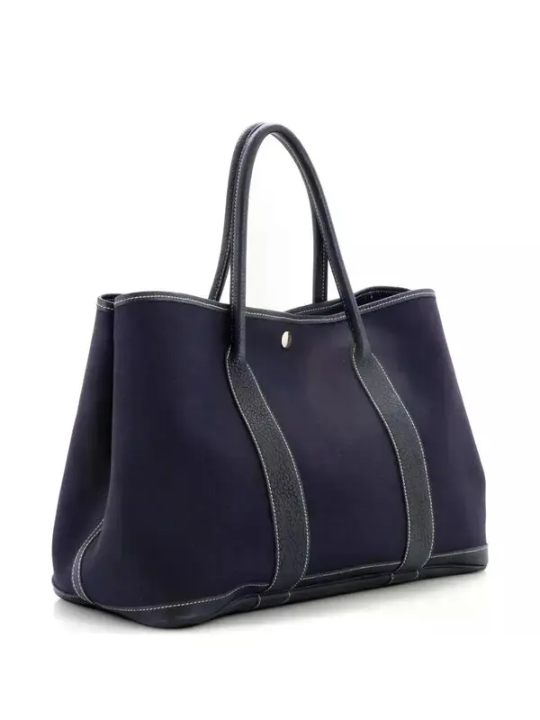 Hermès Garden Party 36 Tote Bag Toile And Leather