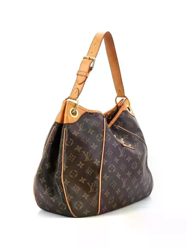 LOUIS VUITTON Galliera Handbag Monogram Canvas Pm Hobo - Brown