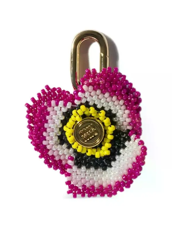 Miu Miu Micro Trick With Floral Design - Gold