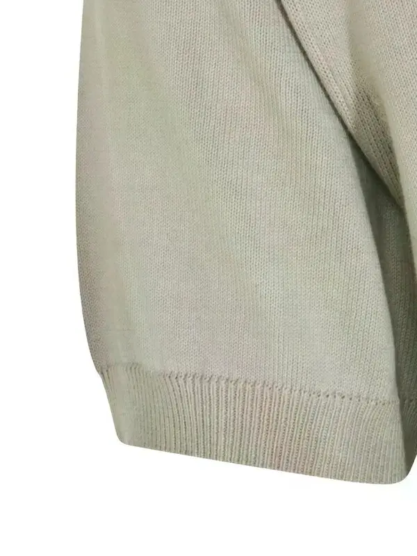 Altea Short-sleeved Cotton Polo Shirt - Neutrals
