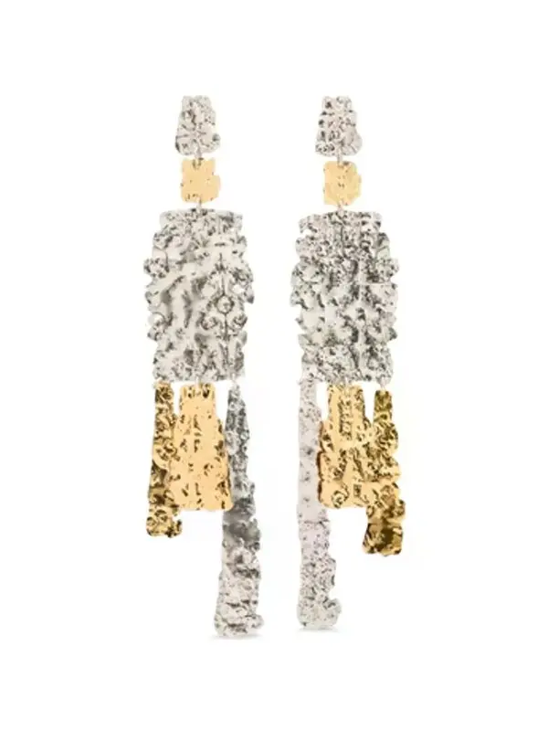 Isabel Marant Long Drop Earrings - Silver