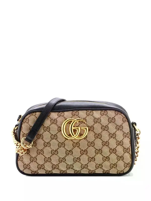 Gucci Gg Marmont Small Crossbody Bag - Black
