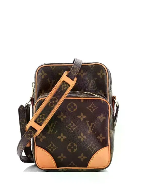 LOUIS VUITTON Amazone Monogram Canvas Crossbody Bag - Brown