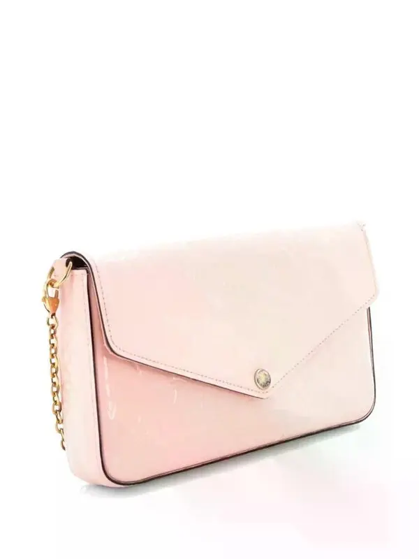 LOUIS VUITTON Felicie Pochette Epi Leather Crossbody Bag - Pink