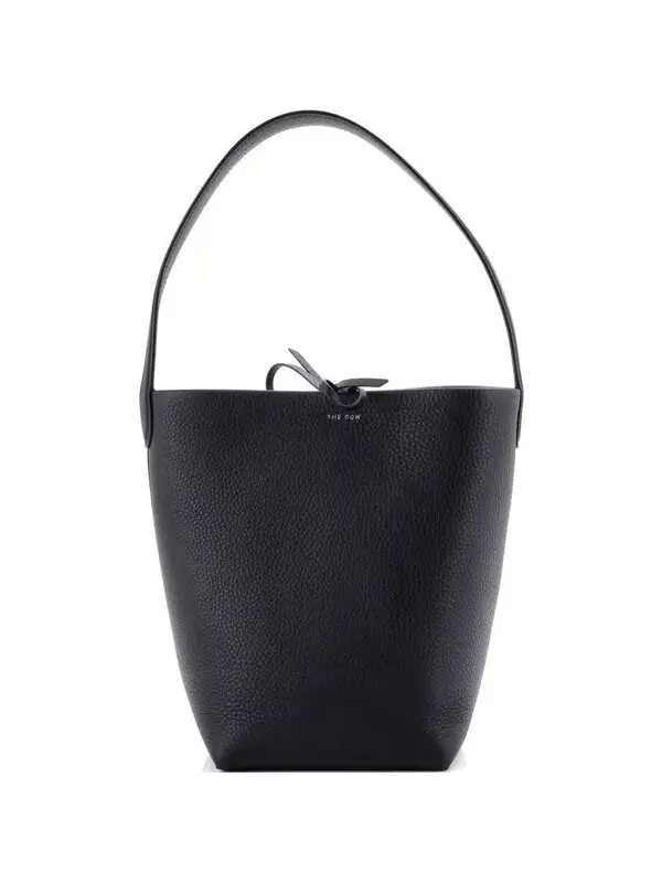THE ROW N/s Park Tote Small Bucket Bag - Black