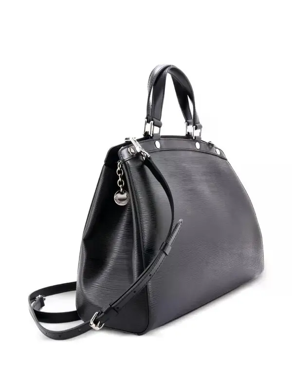 LOUIS VUITTON Brea Gm Satchel Epi Leather - Black
