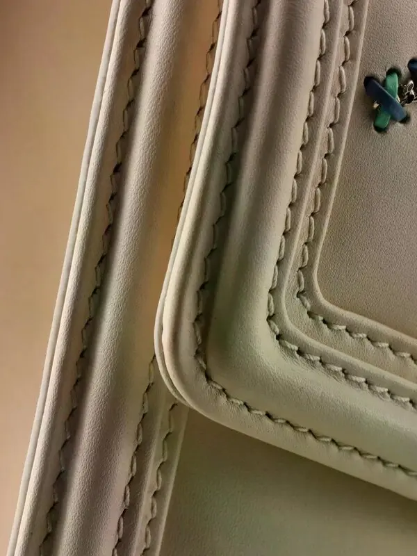 BVLGARI Serpenti Forever Whipstitched Leather Small Shoulder Bag