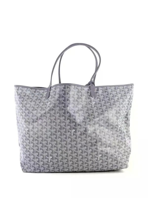 Goyard Saint Louis Coated Canvas Gm Tote Bag - Grey