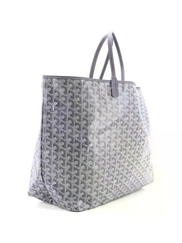 Goyard Saint Louis Coated Canvas Gm Tote Bag - Grey