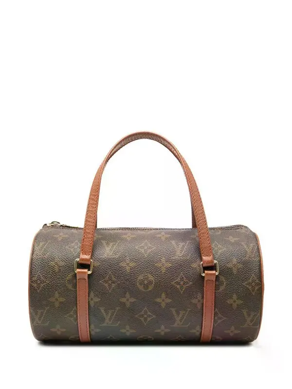 LOUIS VUITTON 1994 Monogram Papillon 26 Handbag - Brown