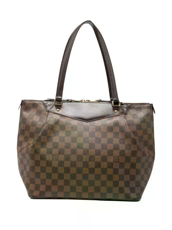 LOUIS VUITTON 2011 Damier Ebene Westminster Gm Shoulder Bag - Brown
