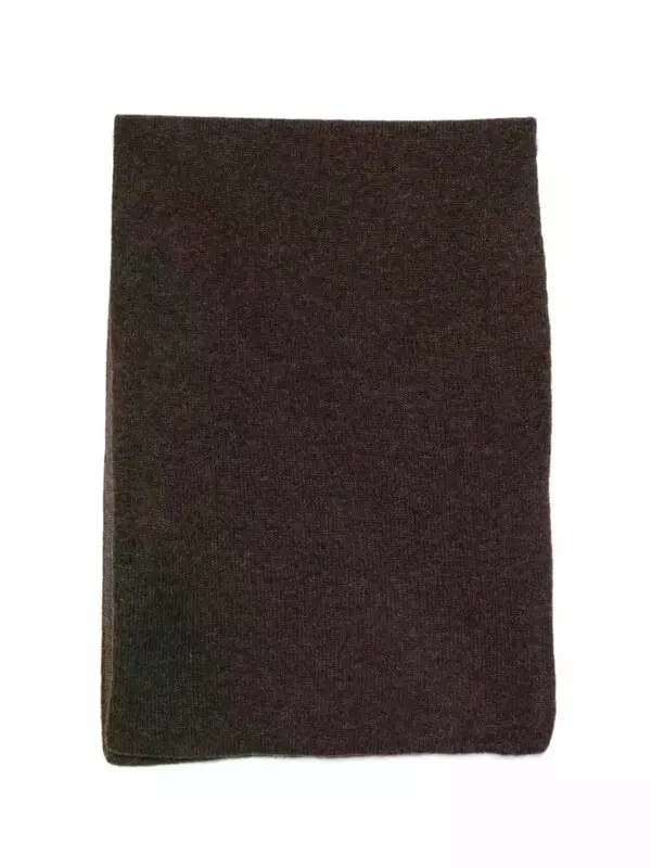 DELL'OGLIO Cashmere Scarf - Brown