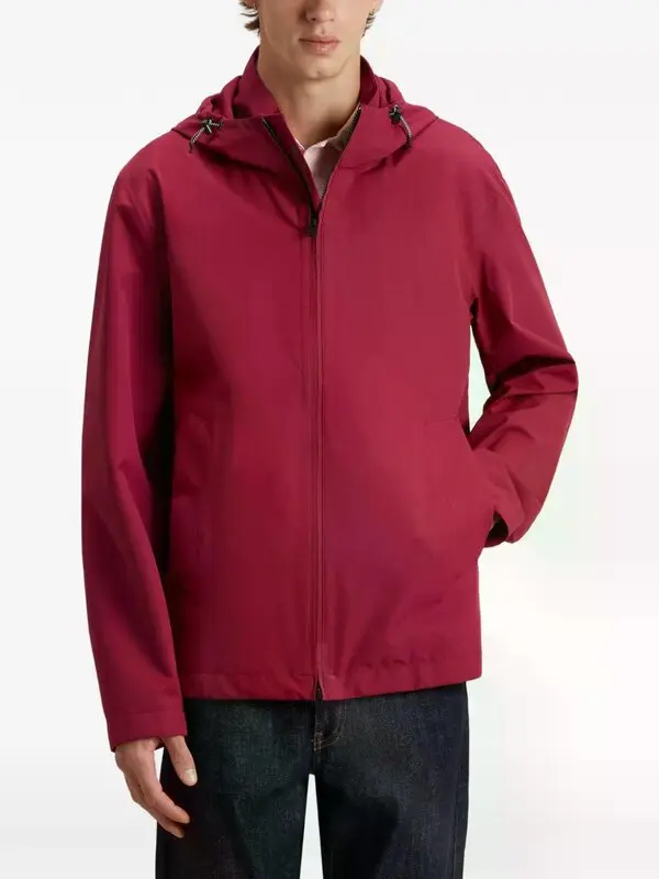 Woolrich Pacific Two-layer Hooded Jacket - Red