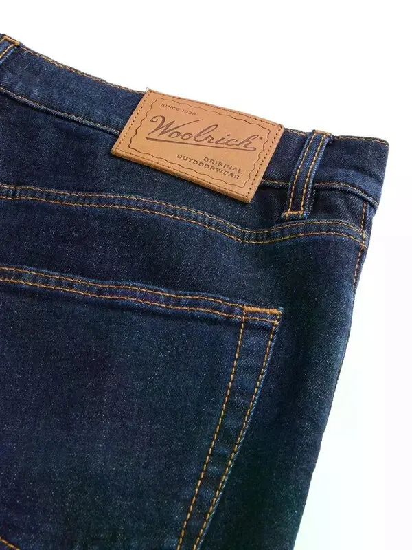 Woolrich Five-pocket Straight Leg Jeans