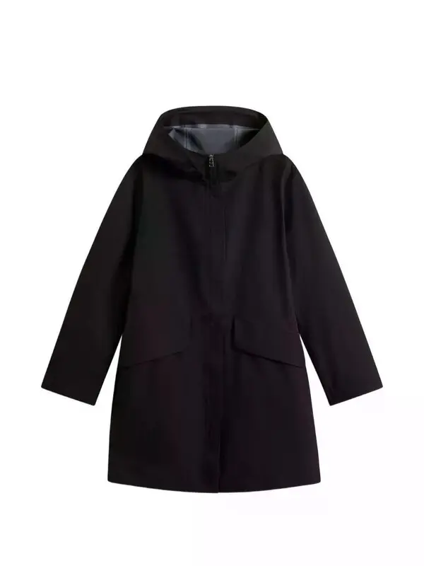 Woolrich Hooded Parka Coat - Black