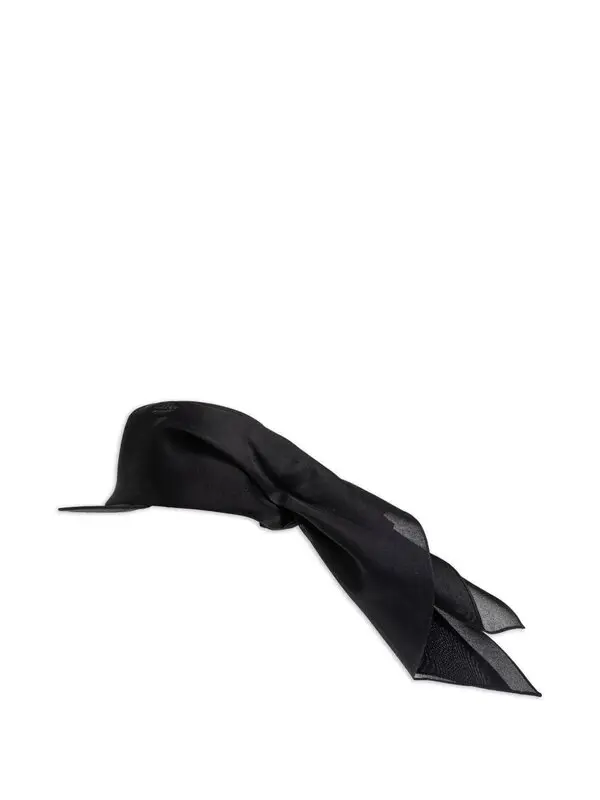 Balenciaga Sculptural Scarf-detail Cap