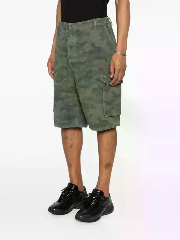DAILY PAPER Camouflage Cargo Shorts