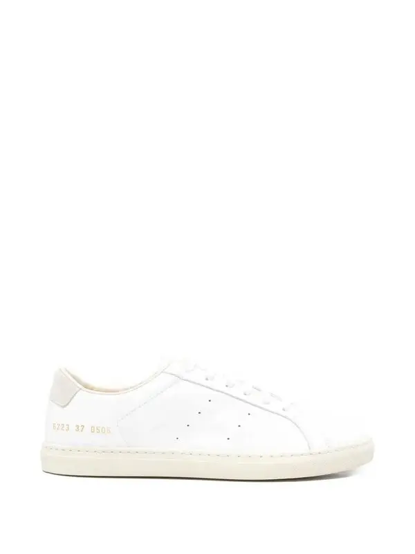 COMMON PROJECTS Achilles Perforated Panelled Sneakers - White