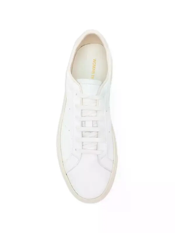 COMMON PROJECTS Achilles Perforated Panelled Sneakers - White