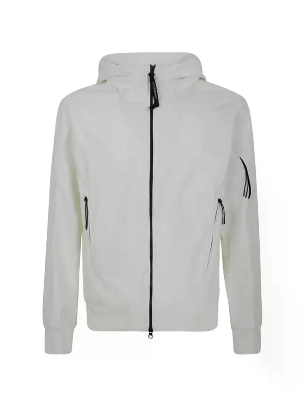 C.P. COMPANY Hooded Lens Jacket - Neutrals