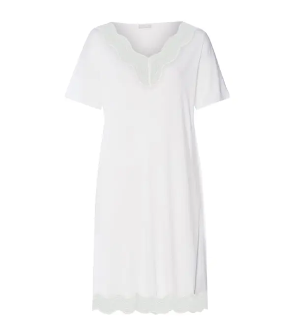 Hanro Modal Cira Nightdress - Ivory