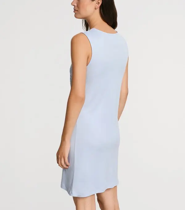 Hanro Cotton Lace-trim Moments Nightdress
