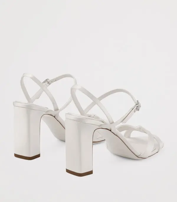 JIMMY CHOO Elsy 85 Heeled Sandals - Ivory